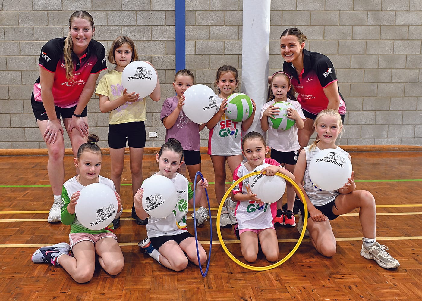 Thunderbirds netball clinic inspires YP juniors
