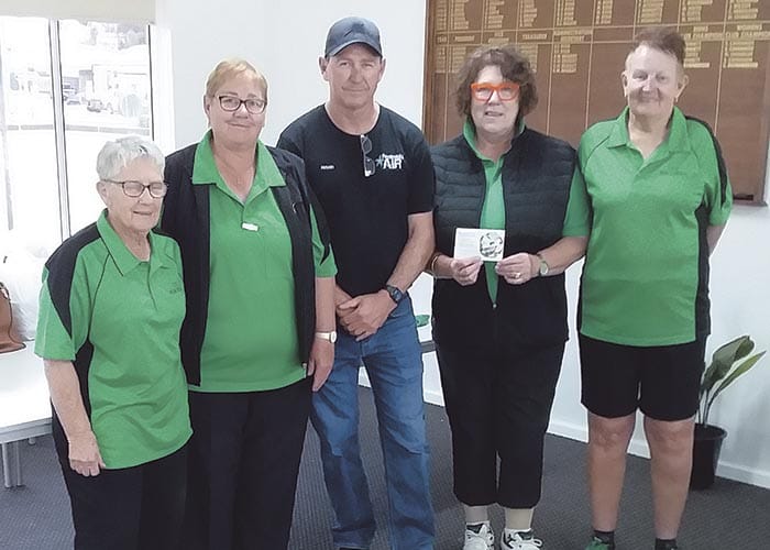 Moonta Bowling Club skins invitation day